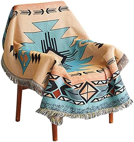 Amazon.com: cadoca Aztec Throw Blankets Southwest Throws Cover,Boho ...