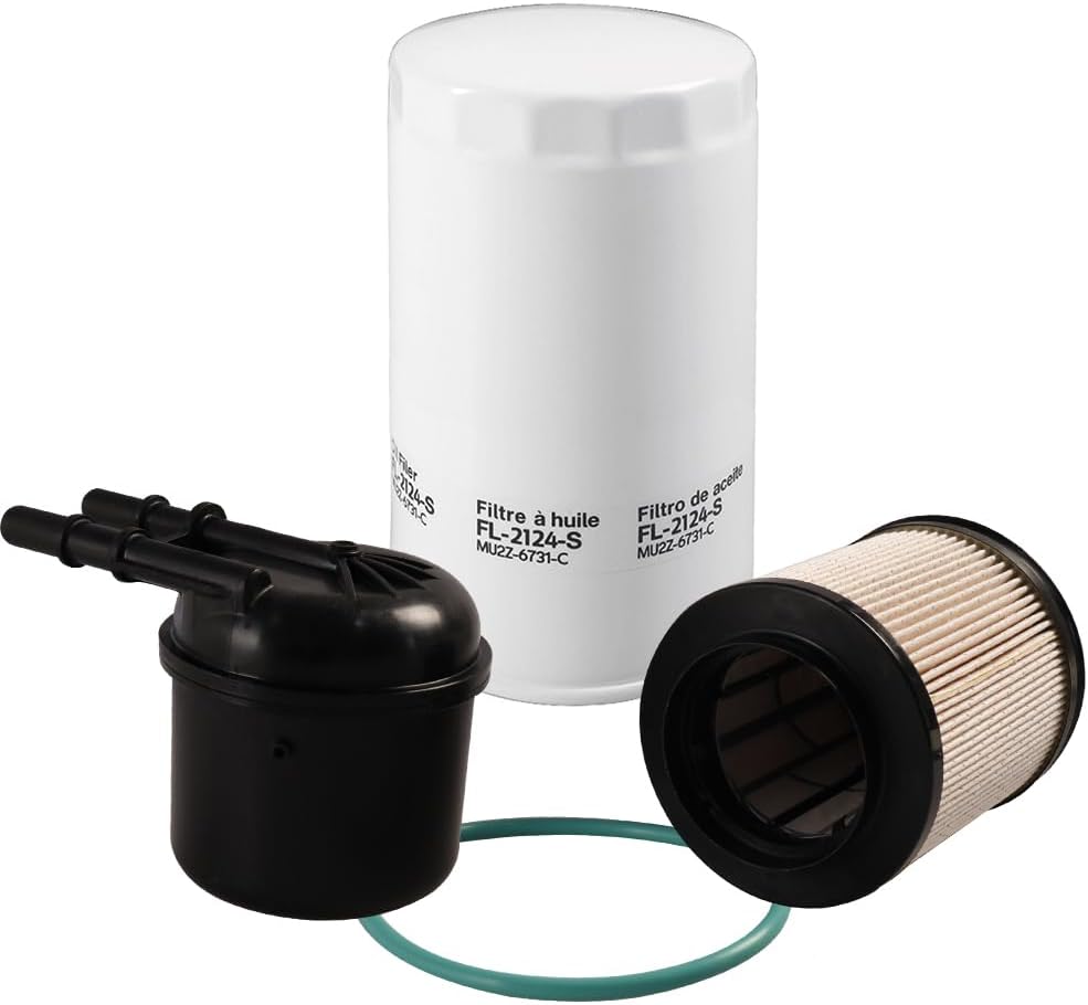 Amazon.com: FL2124S Oil filter FD4615 Fuel Filter Fits for 2011-2016 ...