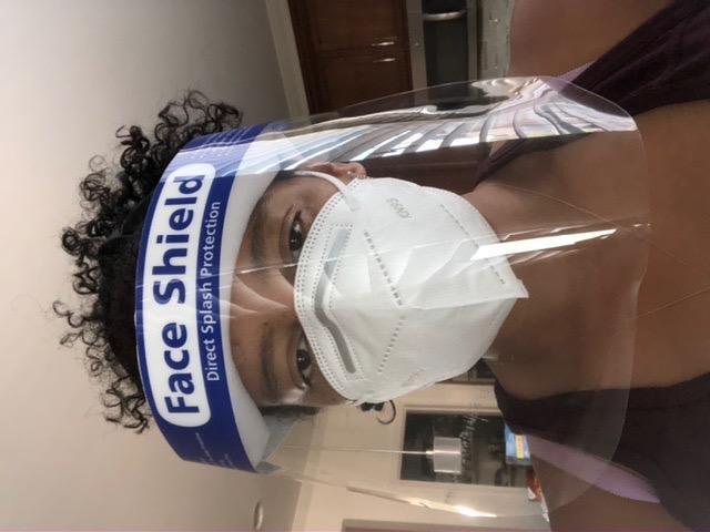 2 Pack All-Round Protection Cap with Clear Wide Visor Spitting ...