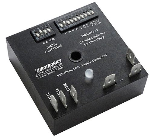 Encapsulated Timer Relay, 10A, Relay, LED: Amazon.com: Industrial ...