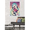 Amazon.com: Trends International Hatsune Miku - Bats Wall Poster, 34L x ...