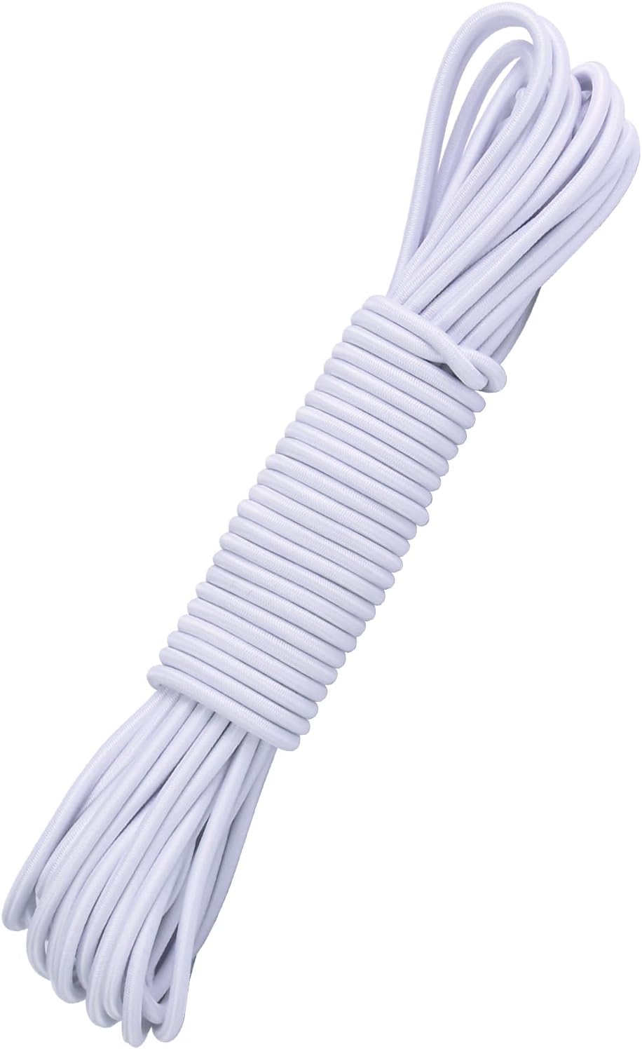 Amazon.com: 4mm Thick Elastic Cord for Sewing 5/32 inch 50ft White ...