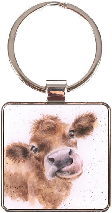 Wrendale Designs - 'Bathtime' Keyring : Amazon.co.uk: Fashion