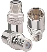 YILIANDUO Coax Quick Connector Quick Push On Male to F Female Adapter F ...