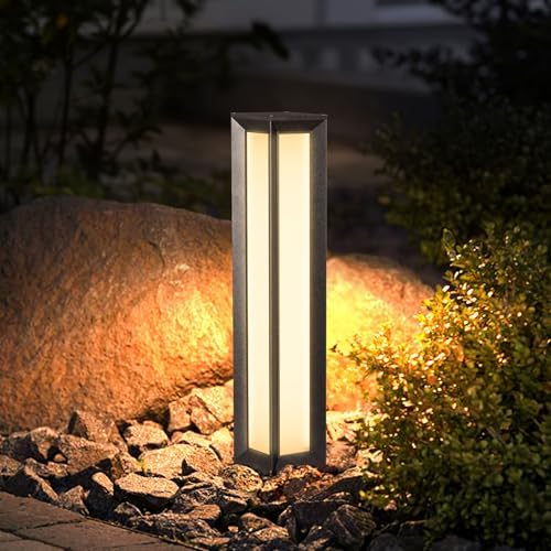 PAKEDANDUN Outdoor Landscape Path Light, Modern Driveway Lights 120V ...