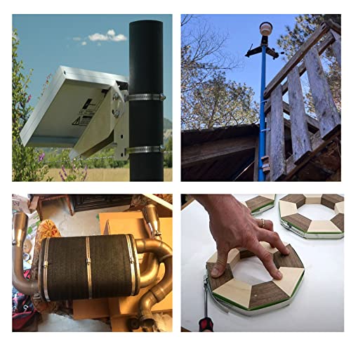 Snapklik.com : STEELSOFT Hose Clamp Fasteners Only, All 304 Stainless ...