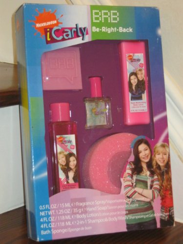 Amazon.com : Nickelodeon iCarly BRB Be-right-back 5 Pc Gift Set ...