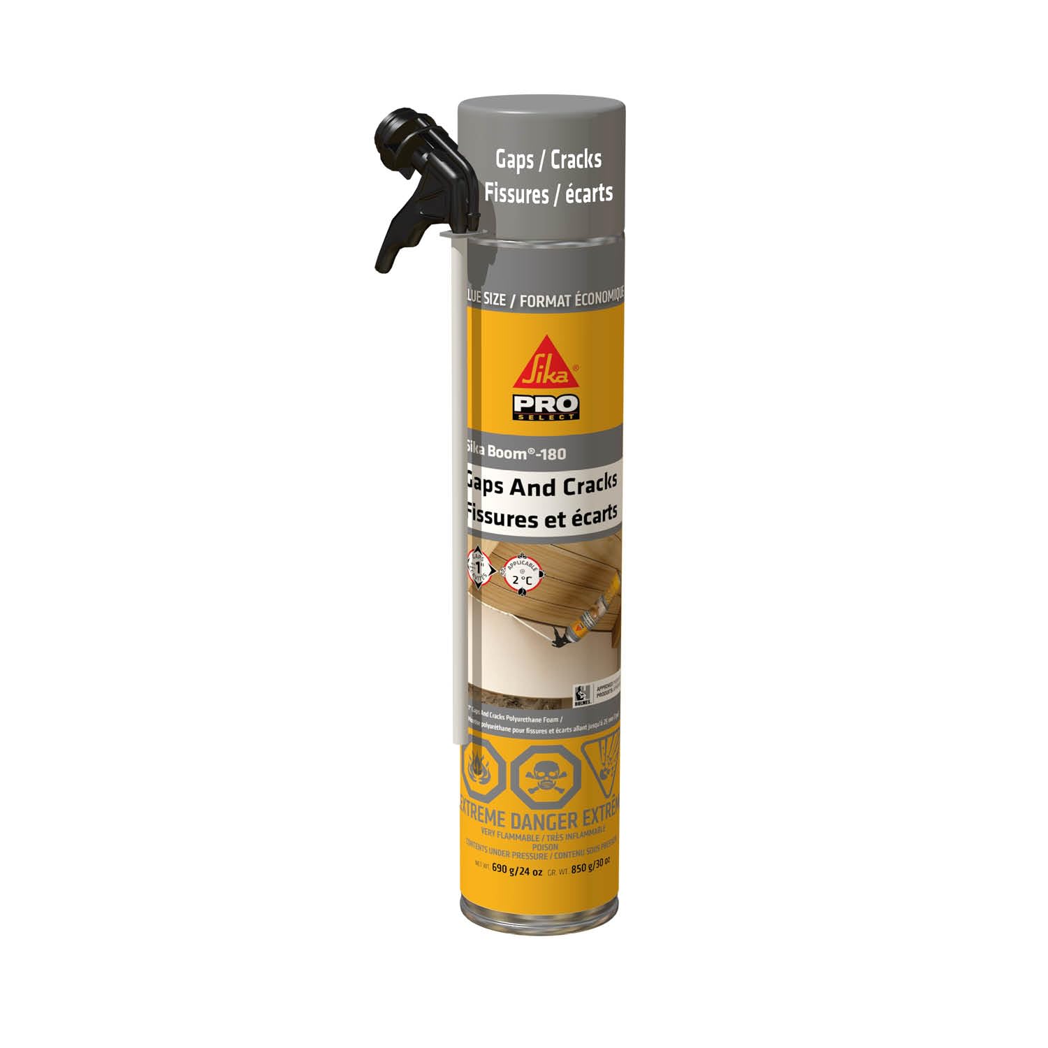 SIKA - Gaps and Cracks Expansion Polyurethane Foam - Sika Boom-180 ...