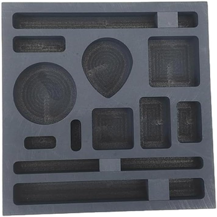 Amazon.com: Crucible Graphite Ingot Bar Graphite Casting Ingot Mold ...