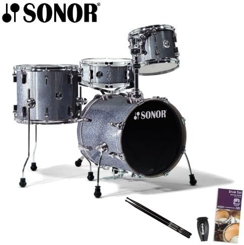 Amazon.com: Sonor SSE-10-SAFARI-C1-BGS-KIT-1 Safari 4 Piece Drum Set ...