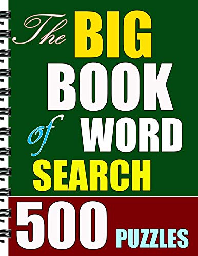 The Big Book of Word Search: 500 Puzzles | Amazon.com.br