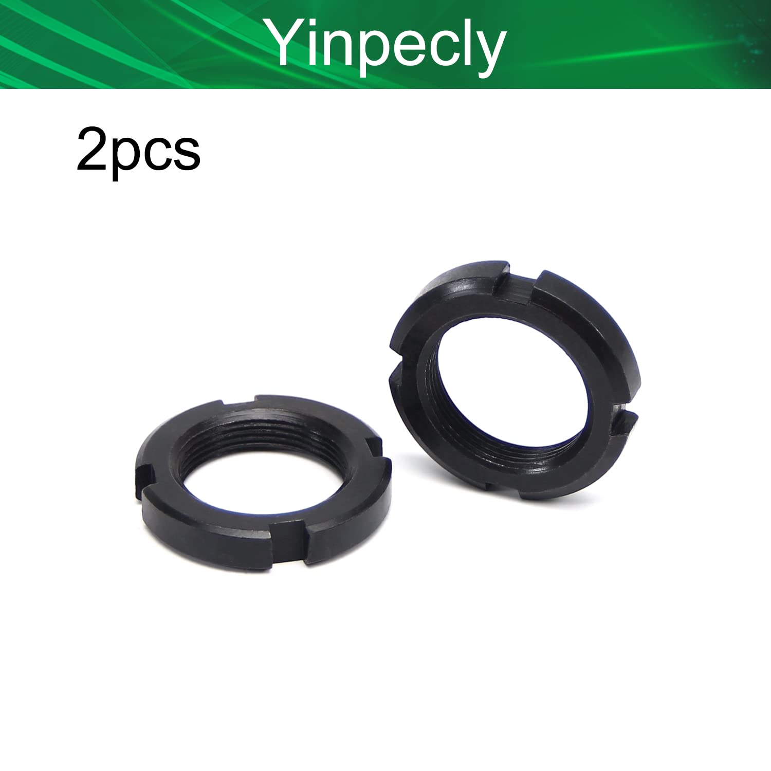 Snapklik.com : Carbon Steel Retaining Four Slot Slotted Round Nuts M33 ...