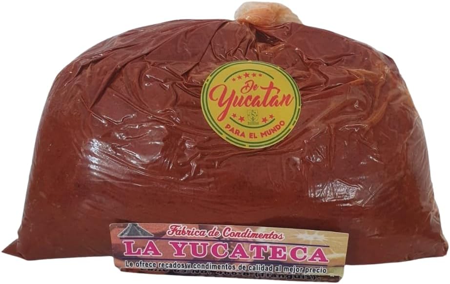 Generic 1KG DE RECADO ROJO (PASTA DE ACHIOTE) ELABORADO ARTESANALMENTE ...