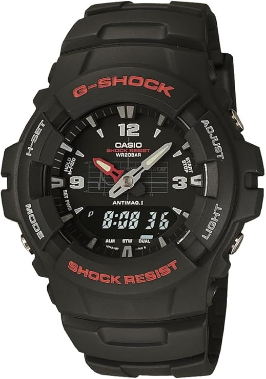 Amazon.com: Casio G-Shock Quartz Watch with Resin Strap, Black (Model ...