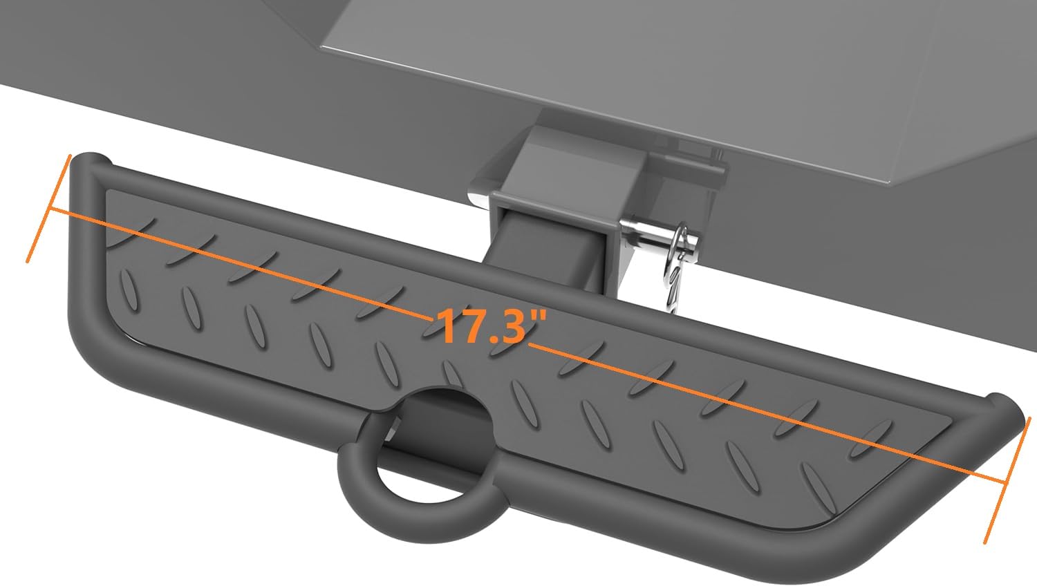Receiver Step For Trucks Heavy Duty Truck Hitch Step 150KG Textured
