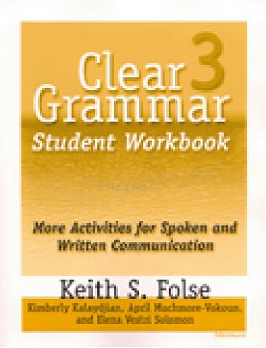 Amazon.com: Clear Grammar 3 Student Workbook: More Activities for ...
