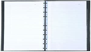 Blueline MiracleBind Notebook, 11 x 8.5 Inches, Black, 150 Pages ...