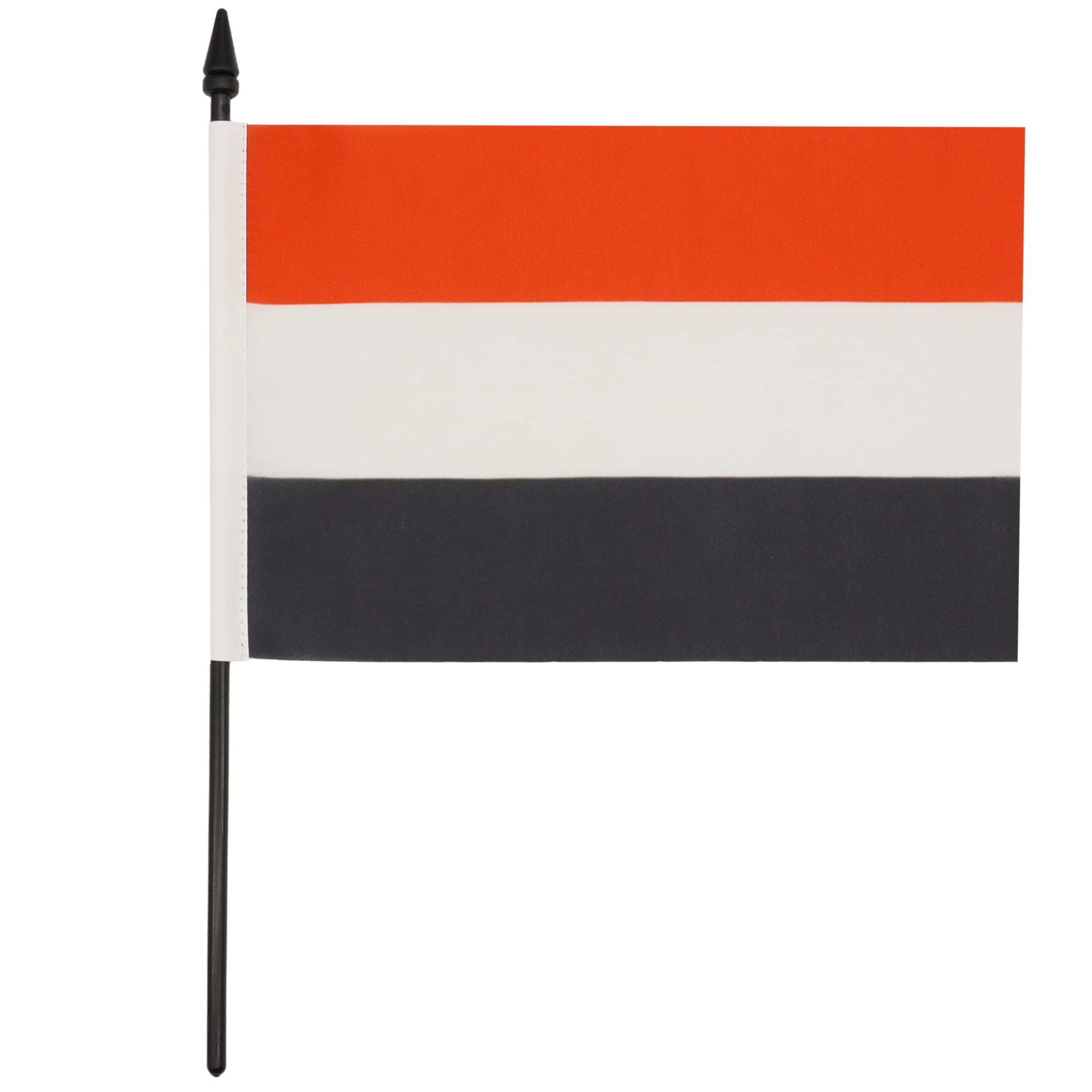 Yemen Table Flag 5” x 8” – Yemeni Desk Flag 21 x 14 cm – Black plastic ...