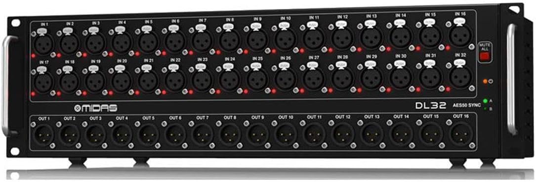 Amazon.com: Midas DP48 Dual 48 Channel Personal Monitor Mixer with SD ...