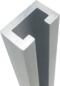 COYOUCO 1m Aluminum C Channel Rail 24x10–34x31mm, U Shape Slot Track ...