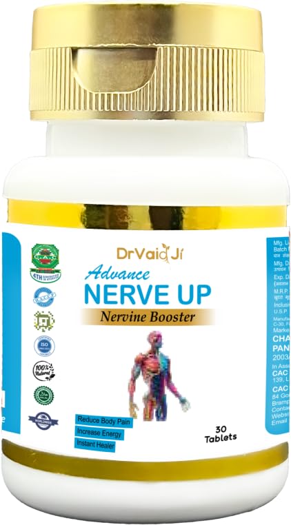 Buy DrVaid Ji - Advance Nerve Up Tablet (30 Tablets) Online at Low ...
