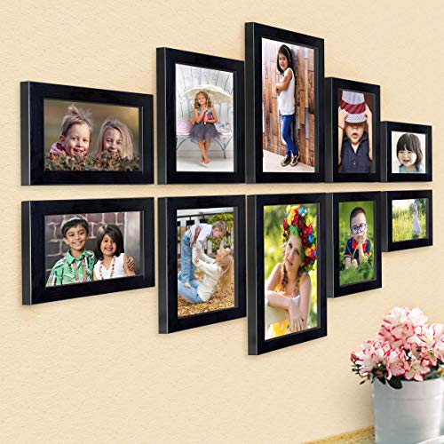 Ajanta Royal set of 10 individual photo frames ( 4 - 4"x6", 4- 5"x7", 2 ...