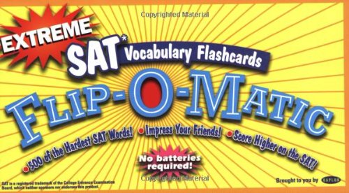 Amazon.com: Extreme SAT Vocabulary Flashcards Flip-O-Matic ...