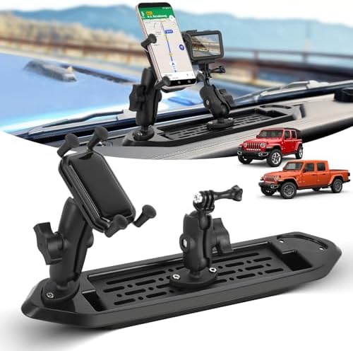 Amazon.com: EVBOYS Wrangler Phone Mount JL Gladiator Phone Holder JT ...