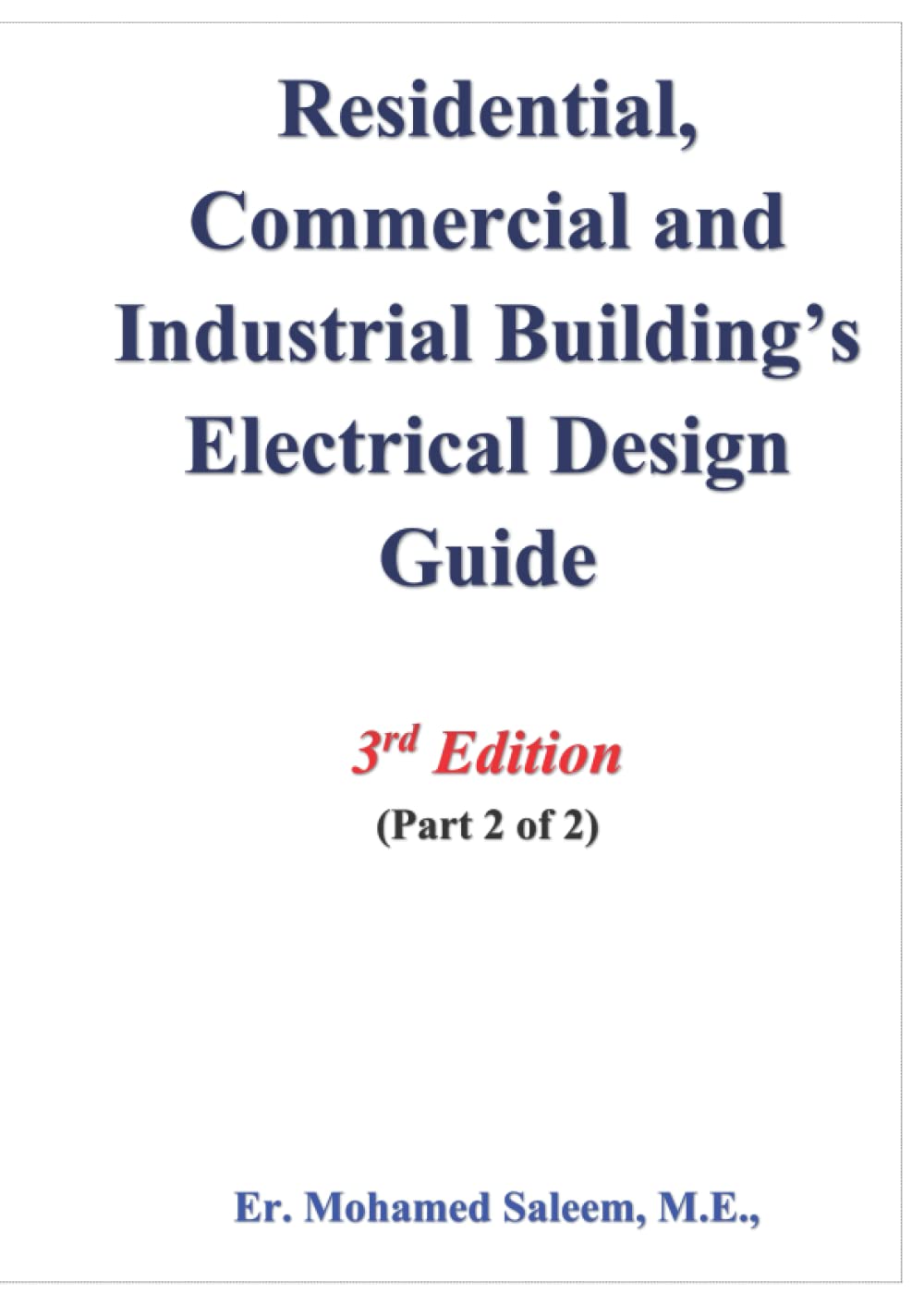 Residential Commercial And Industrial Buildings Electrical Design Guide ...