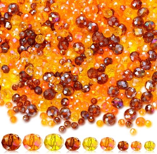 Amazon.com: 1470Pcs Fall Bracelets Beads Kit, Thanksgiving Fall Beads ...
