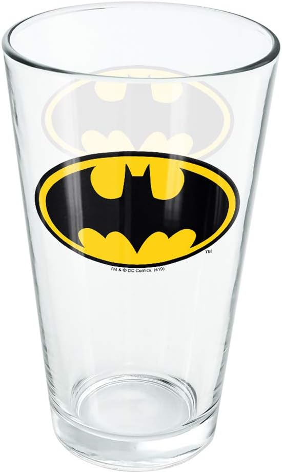 Amazon.com | DC Comics Justice League Pint Glass Set - 16 oz. Capacity ...