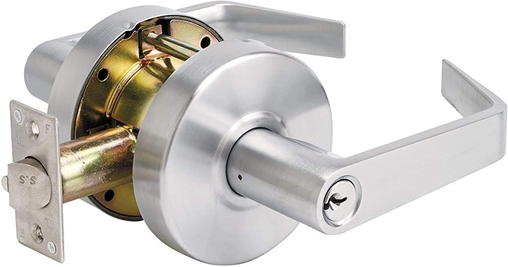 Master Lock Keyed Entry Door Lock, Brushed Chrome Finish Commercial ...