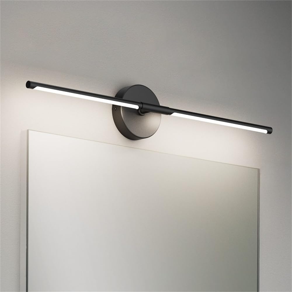 Coinmit Modern Bathroom Vanity Light Bar 28inch Black LED Vanity ...