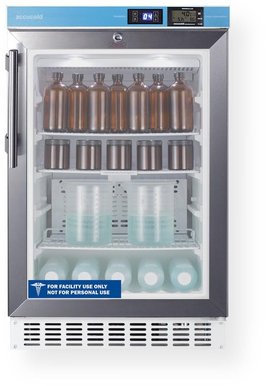 Fridge Locks Accucold 20" Medical / Med Spa Under Counter Refrigerator ...