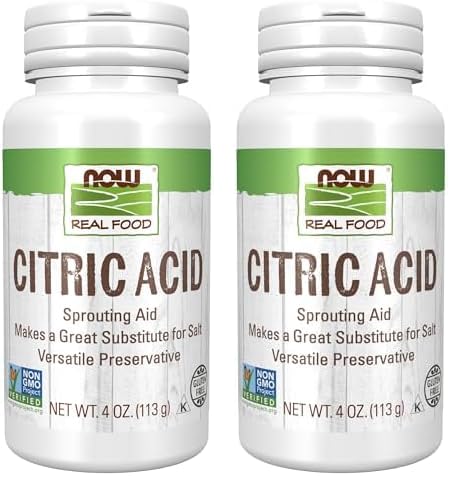 Amazon.com : NOW Foods, Citric Acid, Sprouting Aid, Great Substitute ...