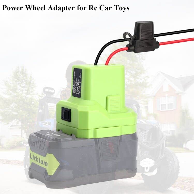 ELEFLY Power Wheel Adapter with Fuse & Wire Terminal, Compatible with ...