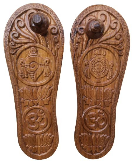 WIO Products -Wooden PADUKA, CHARAN PADUKA (KHADAU) Pooja Articles ...