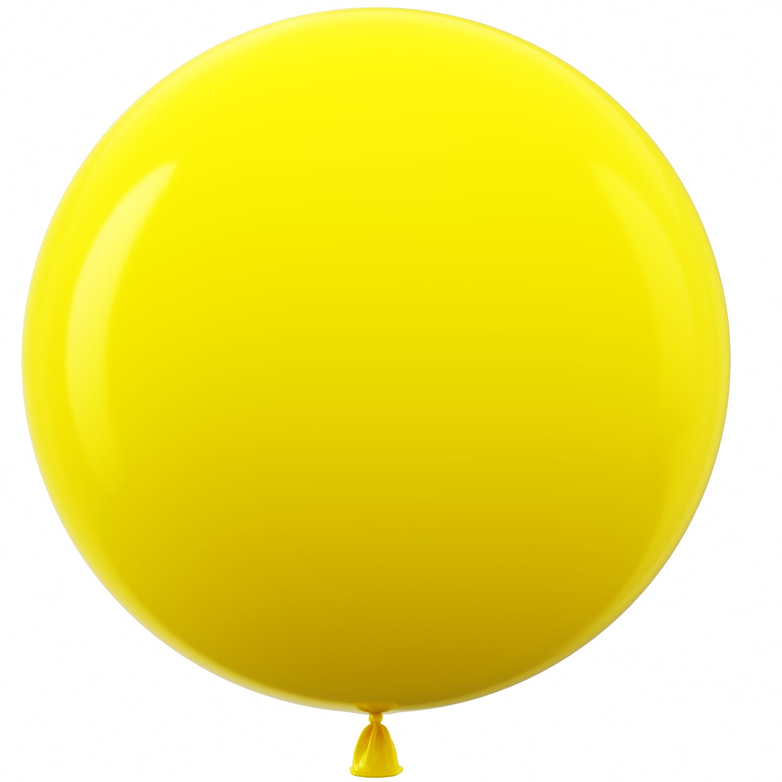 Amazon.com: Bezente Yellow Giant Balloons 36 Inch - 8 Pack Jumbo Yellow ...