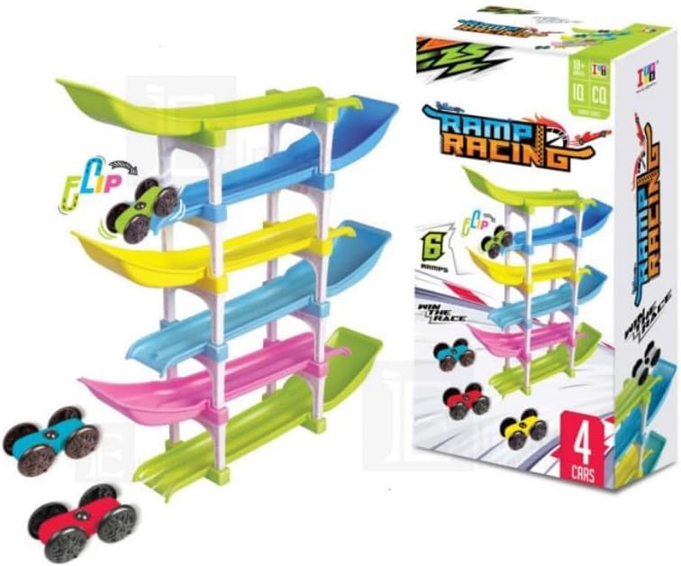 Buy Invite Racer Ramp Racing Toy with 4 Cars, 6 Ramps and Racer Track ...