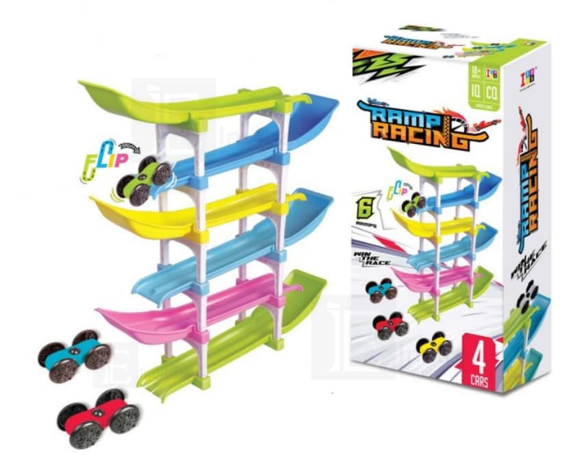 Buy Invite Racer Ramp Racing Toy with 4 Cars, 6 Ramps and Racer Track ...