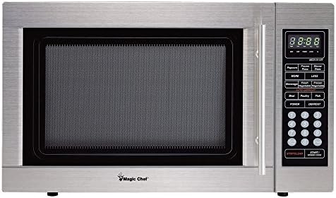 Amazon.com: Magic Chef MCD1311ST 1.3cf 1000W S-Steel Microwave : Home ...