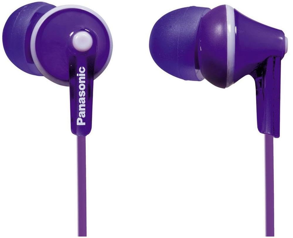Panasonic RP-HJE125E-V Ergofit In Ear Wired Earphones with Powerful ...
