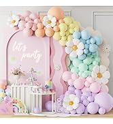 Amazon.com: Spring Balloon Garland Arch Kit 135Pcs Macaron Pastel ...
