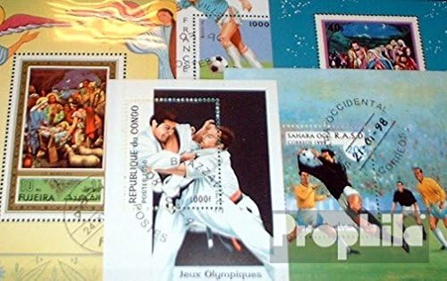 Amazon.com: Prophila Collection All World 5 Various minisheets (Stamps ...