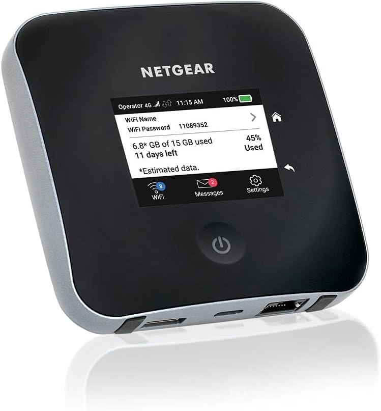 NETGEAR Mobiler WLAN Router mit SIM Karte | 4G LTE | bis 2000 MBit/s ...
