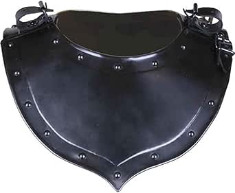 Amazon.com: Blackened Balthasar Gorget Medieval Knight Neck Protection ...