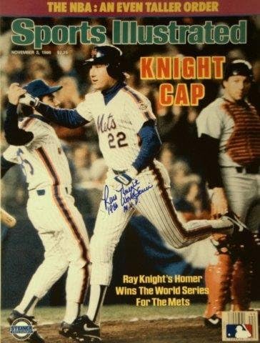 Ray Knight signed 16x20 Color Sports Illustrated Cover Inscribed w/1986 ...