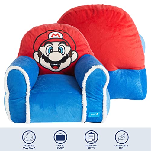 Snapklik.com : Idea Nuova Super Mario Bean Bag Sofa Chair