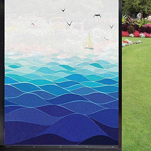 Crearreda CR-68415 Mosaic Premium Window Film, Blue - Amazon.com