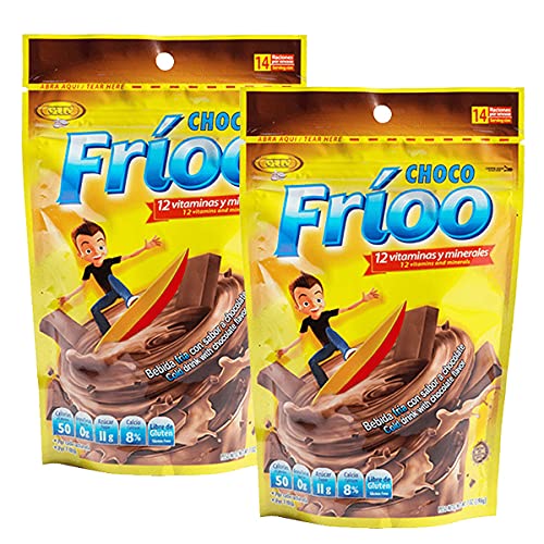 Amazon.com : Choco Fríoo | Chocolate Powder Drink Mix 7 oz Pouch | 2 ...